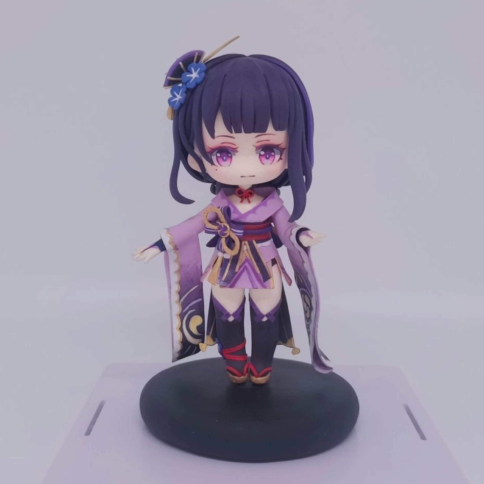 Raiden Shogun Figurine Superlight Clay Raiden Shogun Garage - Etsy ...