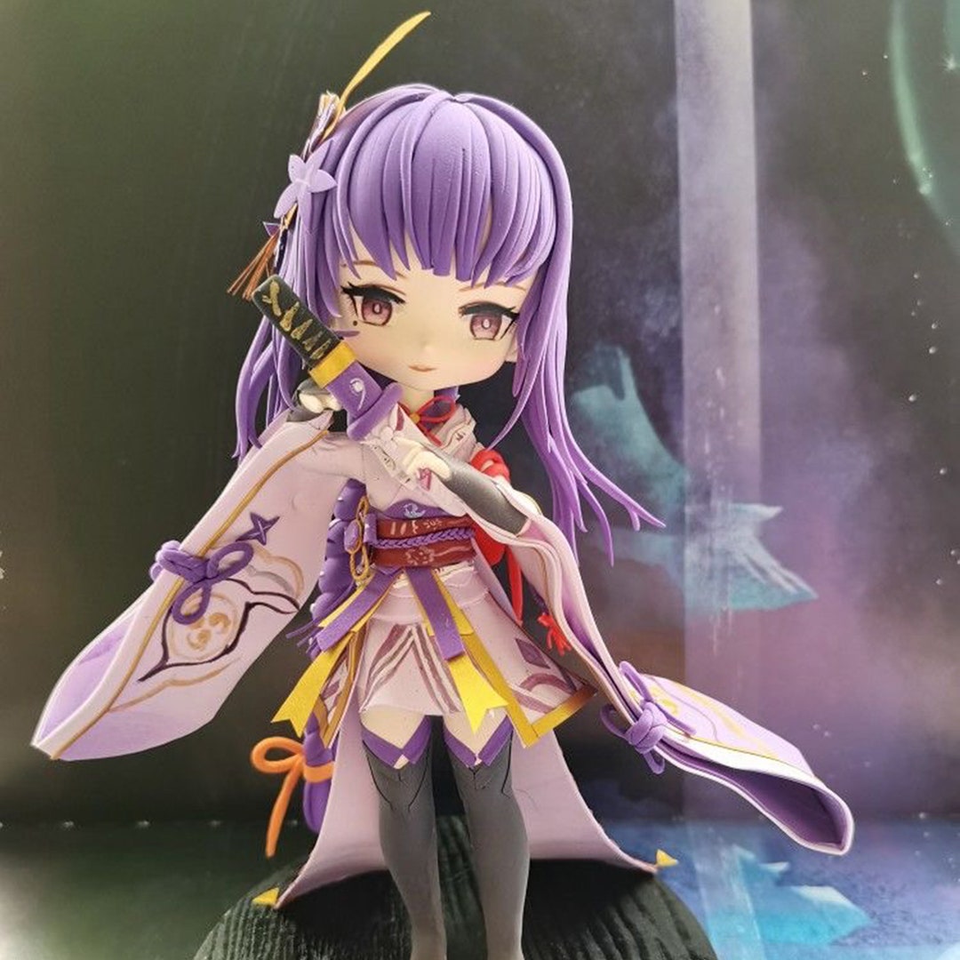 Genshin Impact Raiden Shogun Statue Raiden Shogun Figurine Superlight ...