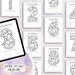 Number Maze Adventure Activity Pack for Kids Printable Math Fun Instant ...