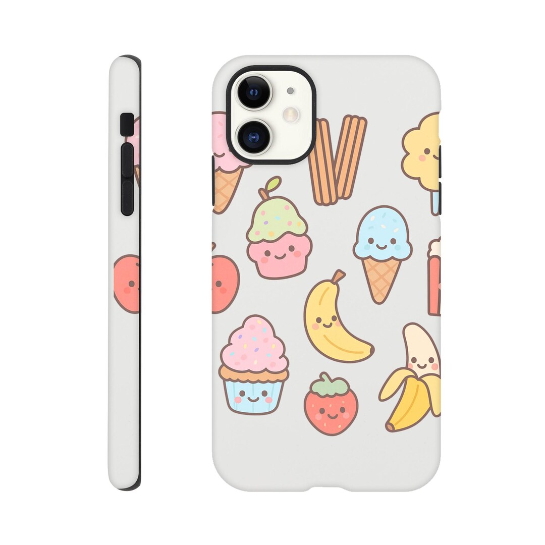 Cute Kawaii Food Phone Case | Tough & Slim Options | Protective iPhone ...