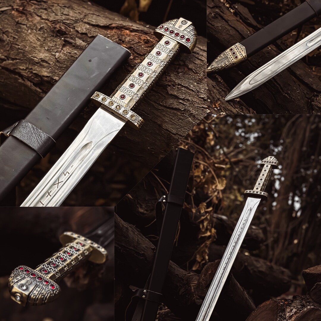 Ragnar Sword, Handmade Stainless Steel Swords, Viking Swords, LOTR ...