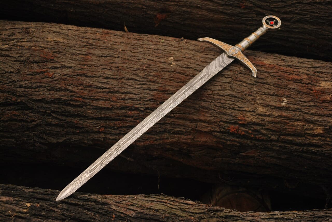 Crusader Sword, Handmade Stainless and Damascus Steel Swords, Templers ...