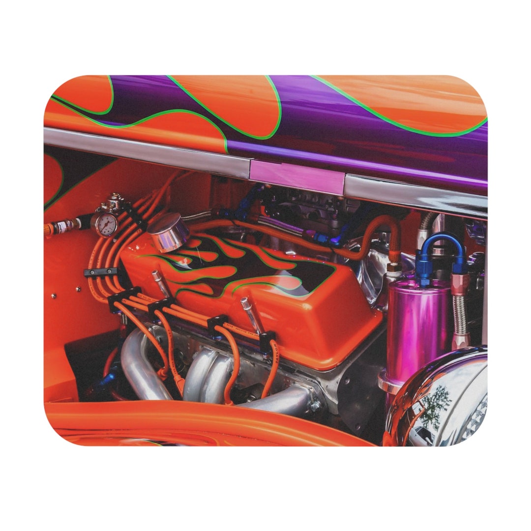 Classic Car Mouse Pad Hot Rod Car Mouse Pad Rat Rod Mouse Pad - 0033 - Etsy