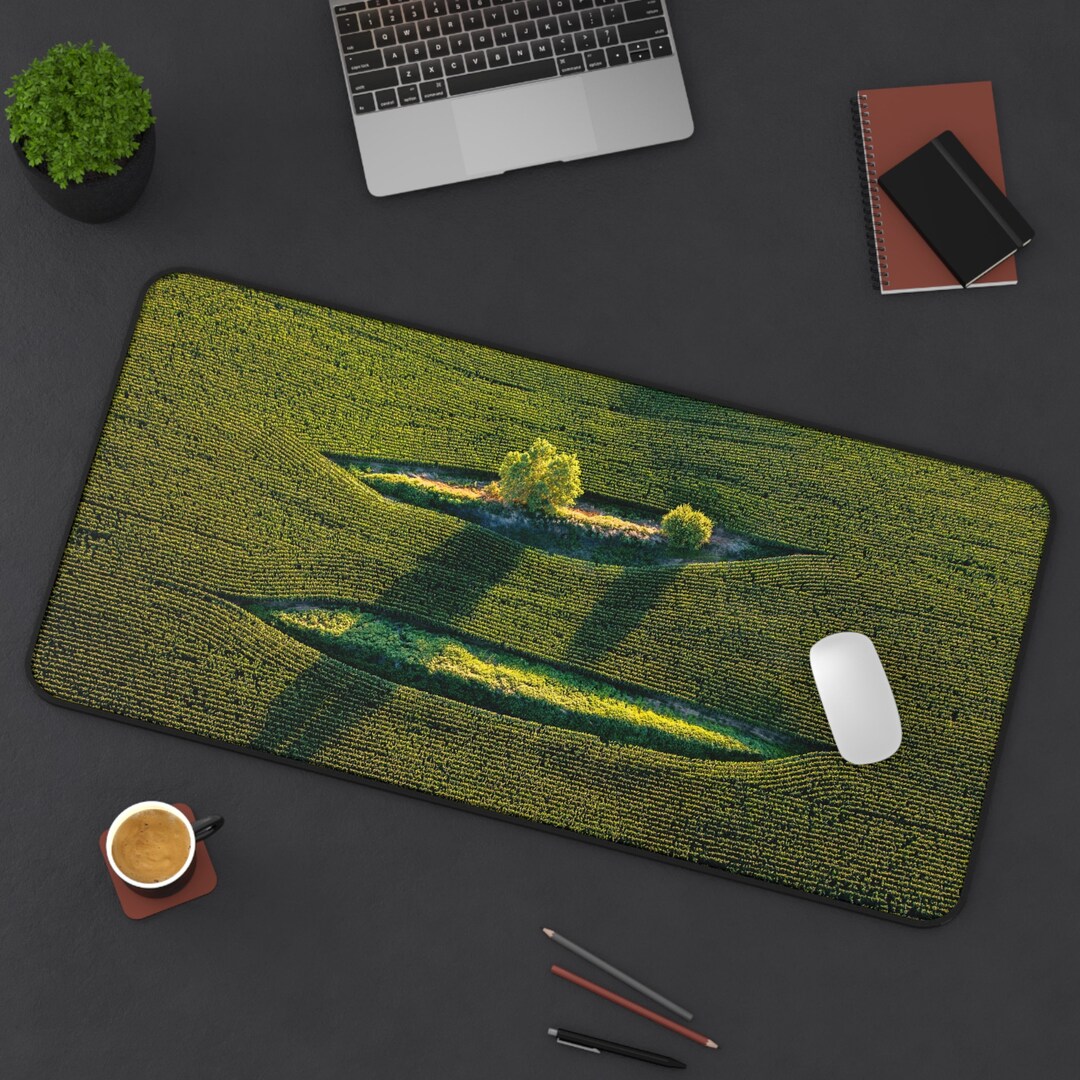 Heartland Farm Field Farming Corn Field -04 Desk Mat Large 15.5x31 - Etsy