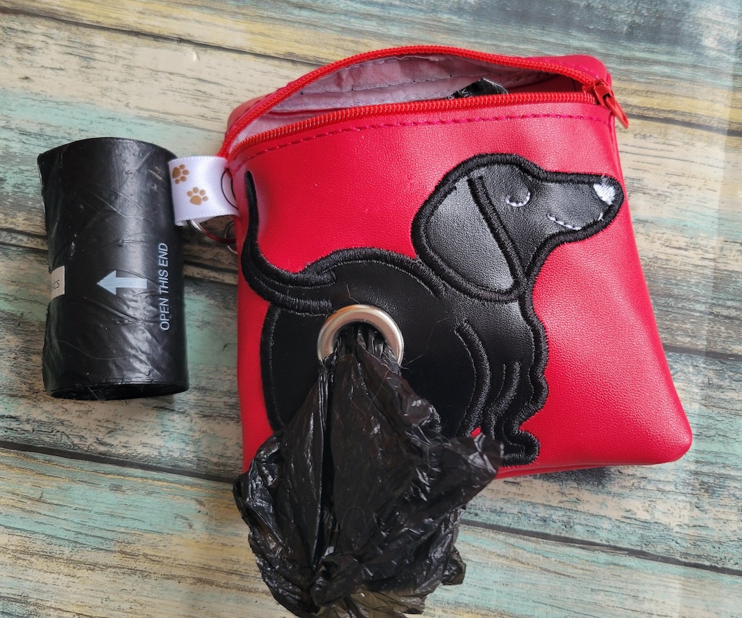 Dachshund,dog Poop Bag Holder, Dog Waste Bag Holder, Dog Bag Dispenser ...