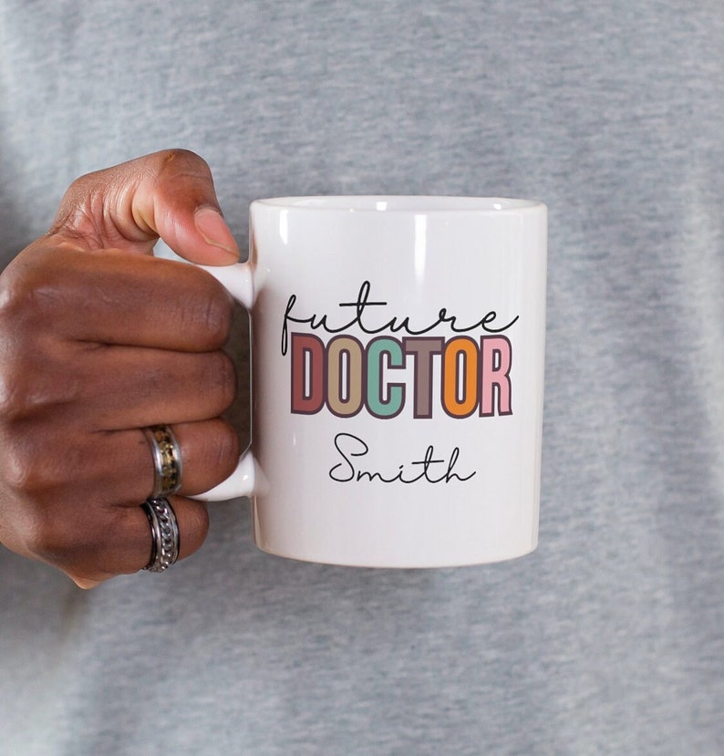 Future Doctor Mug, Medical Student Gift, Medical School Gift, Med ...