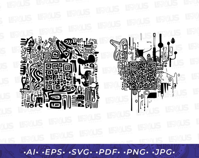 Funny Slogans SVG T-shirt Slogans QR Code QR Code Eps Vector Set of ...