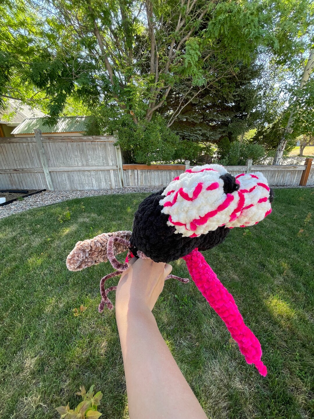 Giant Handmade Crochet Mosquito Plush made to Order - Etsy