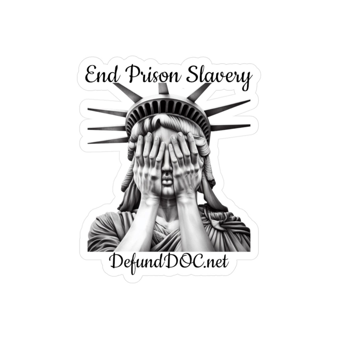 End Prison Slavery Vinyl Decals - Etsy
