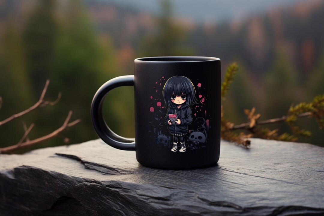 Emo Shadows: Gothic, Punk, Alternative 11oz Mugs. Perfect for Birthdays ...