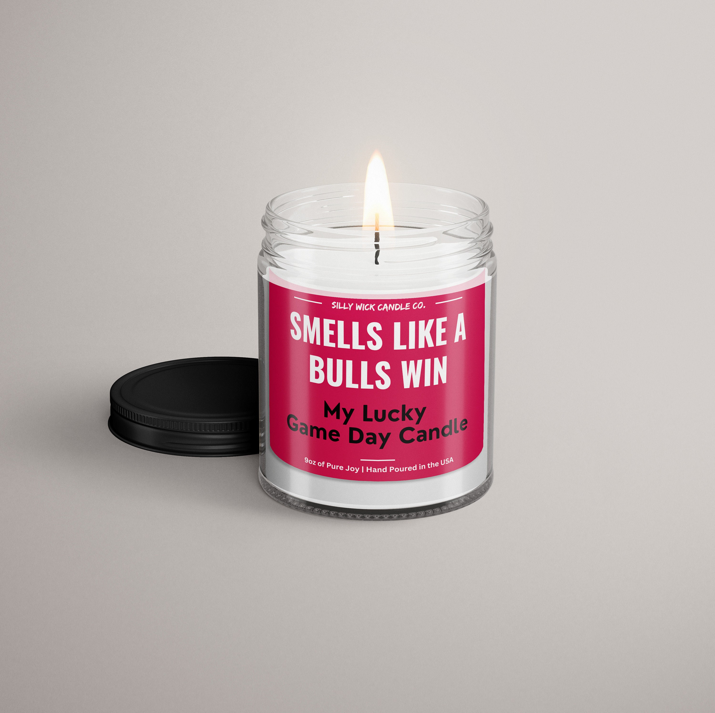 Smells Like A Bulls Win Gift Candle | Fan Gift Idea | Basketball Candle ...