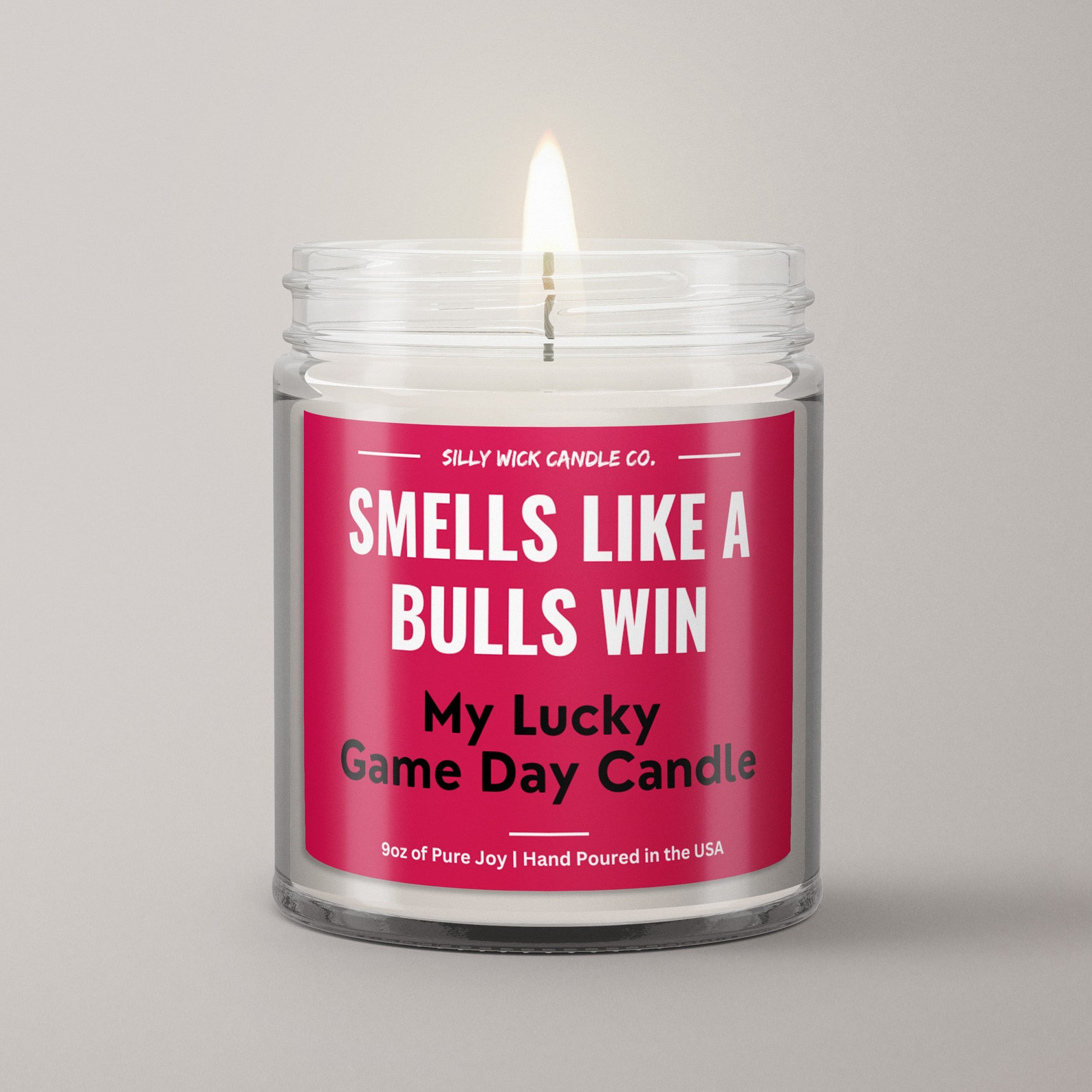 Smells Like A Bulls Win Gift Candle | Fan Gift Idea | Basketball Candle ...