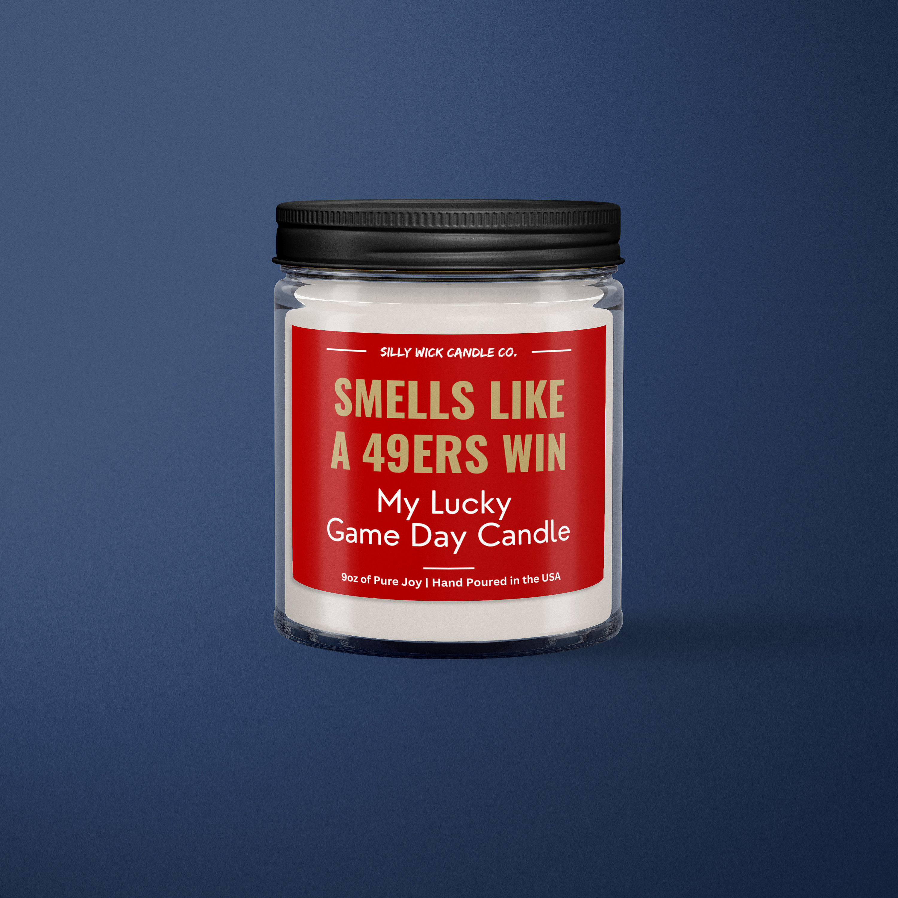 Smells Like A 49ers Win Candle Game Day Football Candle San Francisco ...