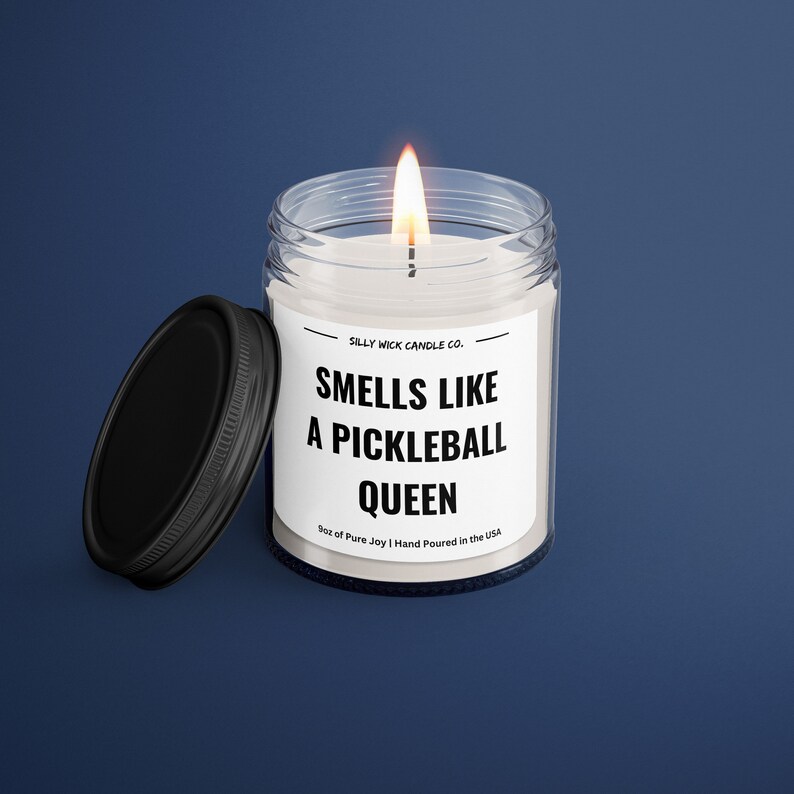 Pickleball Queen Candle, Pickleball Player Gift, Gift for Pickleball ...