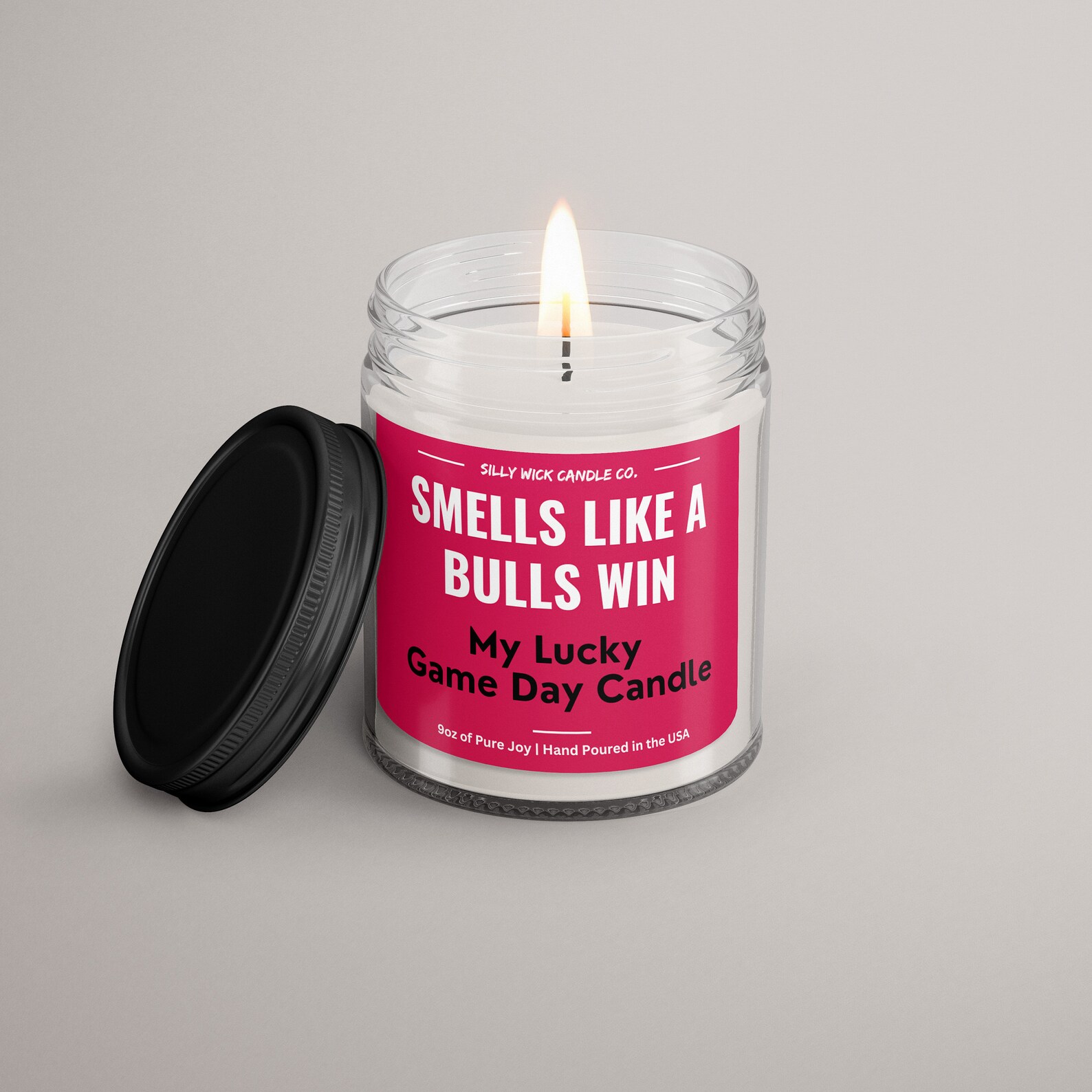 Smells Like A Bulls Win Gift Candle | Fan Gift Idea | Basketball Candle ...
