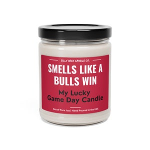 Smells Like A Bulls Win Gift Candle | Fan Gift Idea | Basketball Candle ...