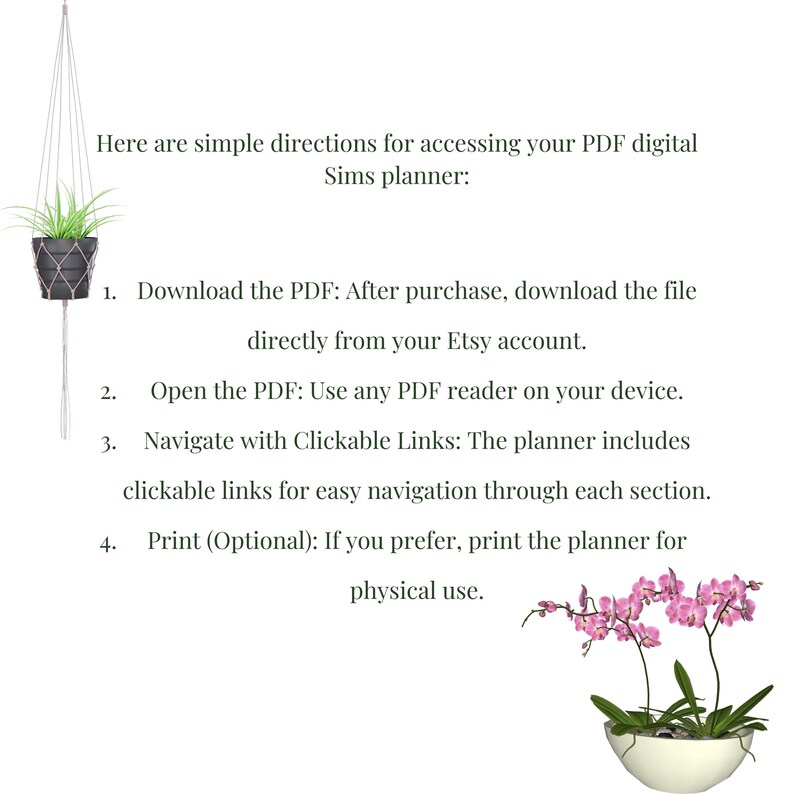 The Ultimate Sims 4 Planner Sims Profile Tracker Digital Planner Sims ...