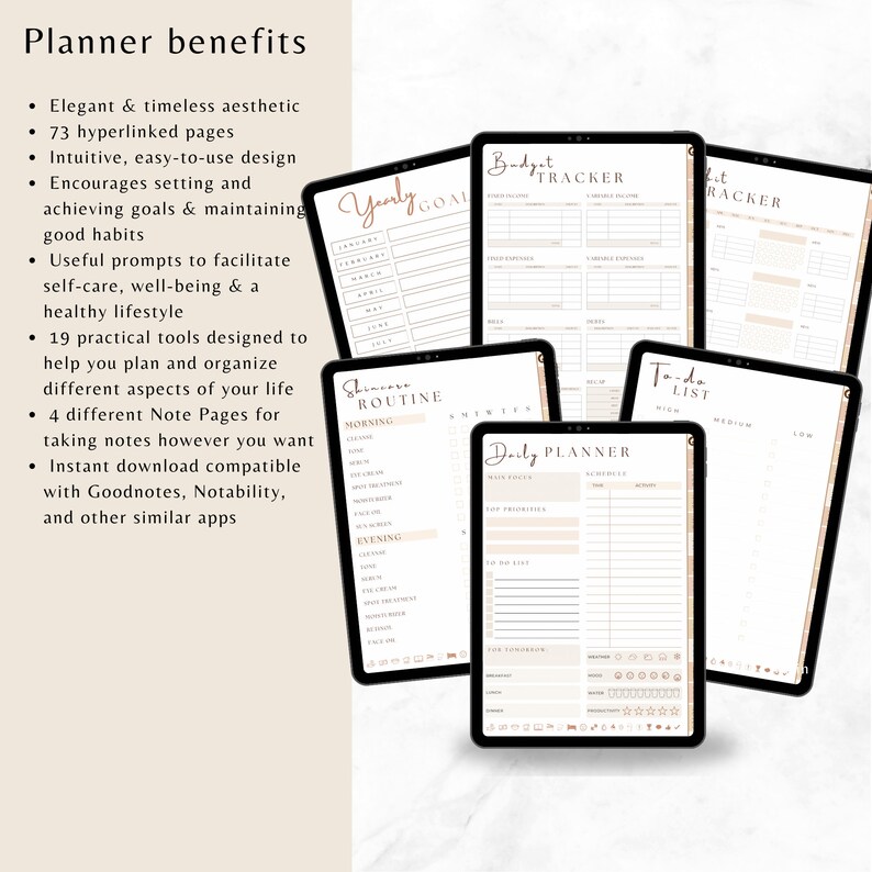 Ultimate Life Planner, Digital Planner, Goodnotes Planner, iPad ...