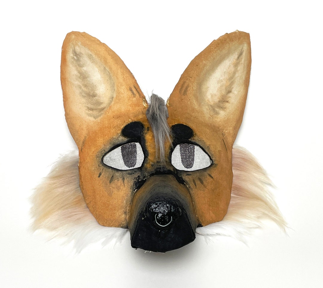 Premade Maned Wolf Therian/costume Mask - Etsy