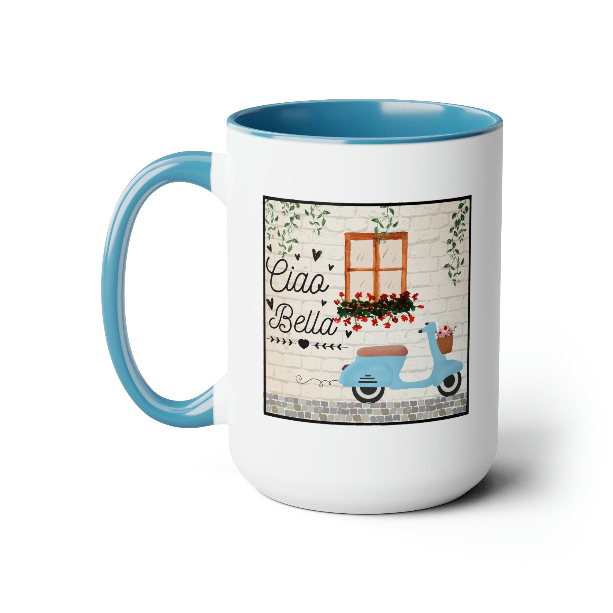 Ciao Bella Vespa Mug Italian Mug Gift for Italians Gift for Her Italy ...