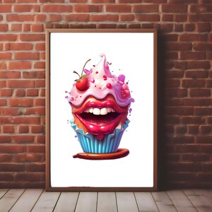 Monster Cupcakes Clipart | Cool Clipart | Funny Cupcakes | Bakery ...