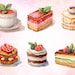 Cute Bakery Shop Clipart | Watercolor Bakery Storefronts |bakery Scene ...