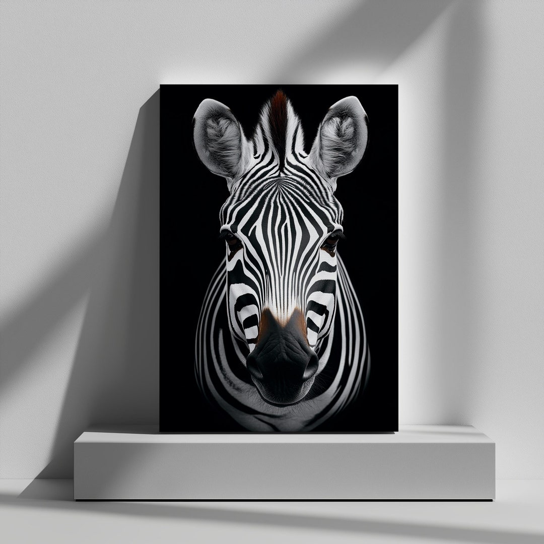 Zebra Print, Zebra Drawing Download, Zebra Wall Decor, Wildlife Theme ...