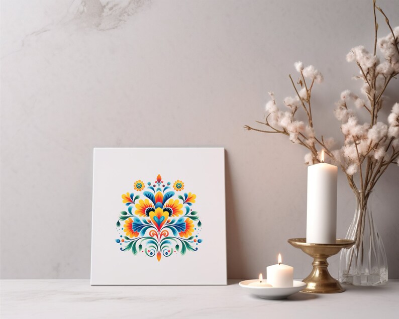 22 Aztec Mexican Flower Pngs Mexican Flowers Clip Art Mexican Florals ...