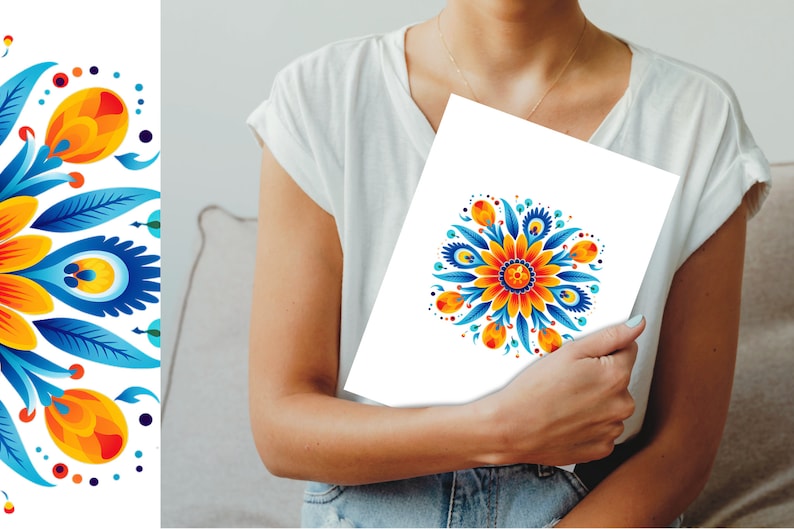 22 Aztec Mexican Flower Pngs | Mexican Flowers Clip Art | Mexican ...