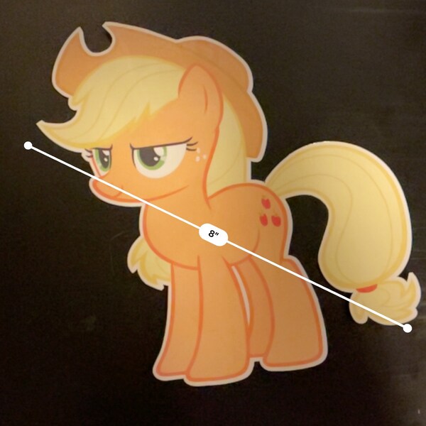 My Little Pony Applejack Sticker - Etsy