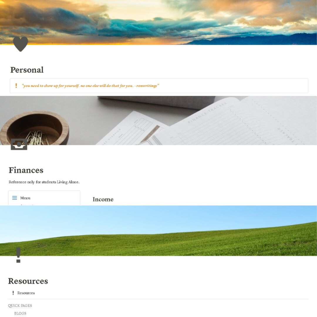 Notion Ultimate Starter Kit Template - Etsy