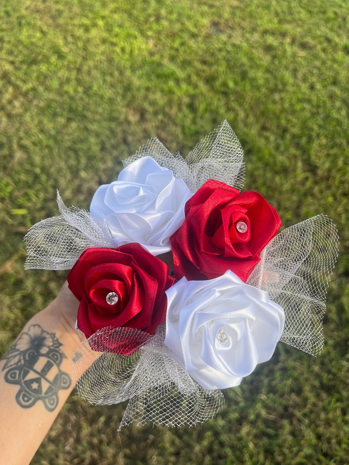 Eternal Rose Gift Box, Ramo Buchon, Floral Arrangement, Artificial ...