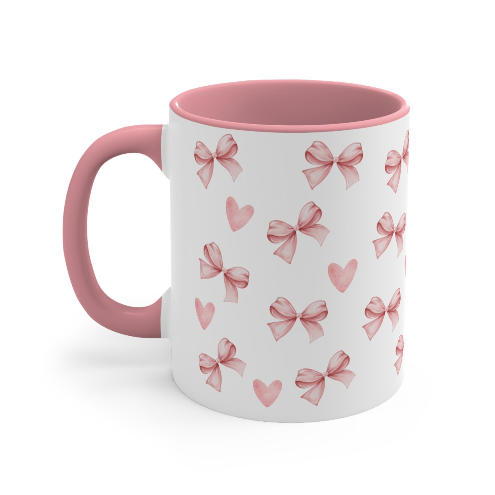 Cute Mugs Aesthetic Coquette Room Decor, Pink Room, Aesthetic Ceramic ...