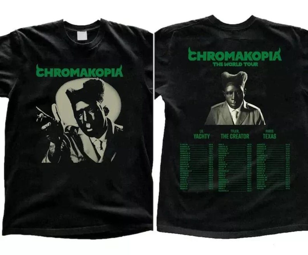 Tyler the Creator Tour 2025 2side Shirt,chromakopia Album Tracklist ...