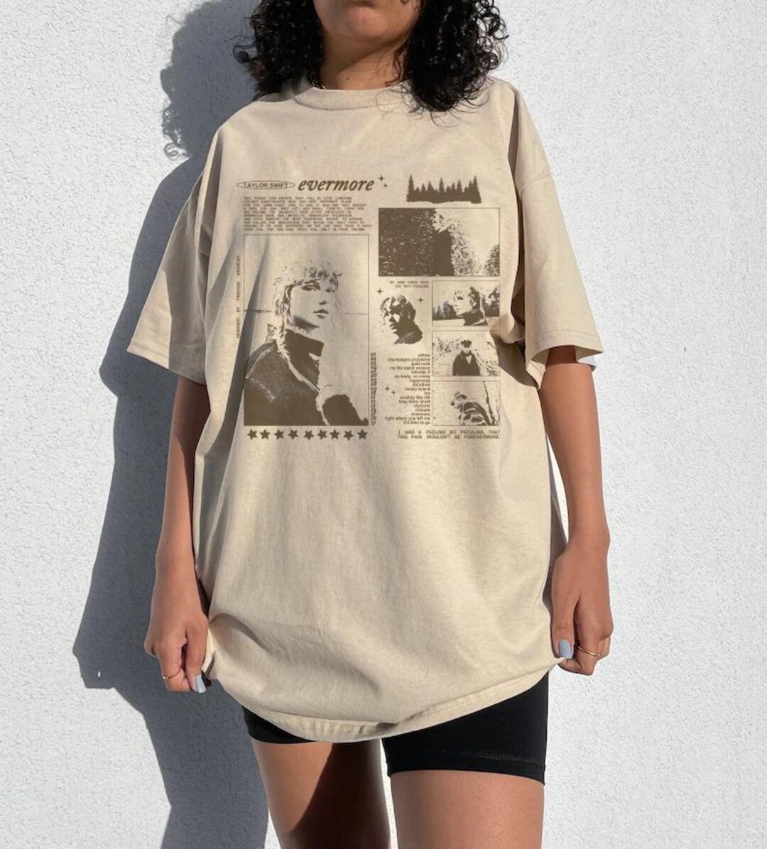 Vintage Evermore Album Song Shirt, Evermore Merch, Evermore Shirt, TS ...