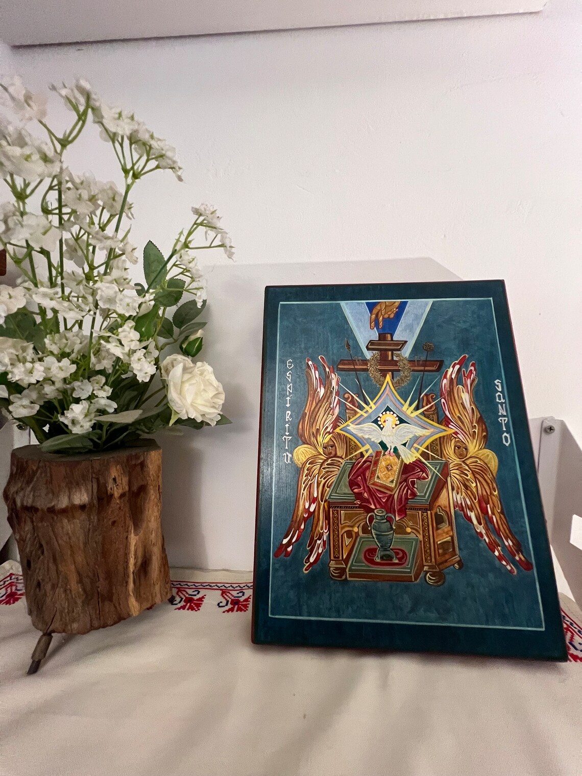 Spirit Divine: Icon of the Holy Spirit - Etsy