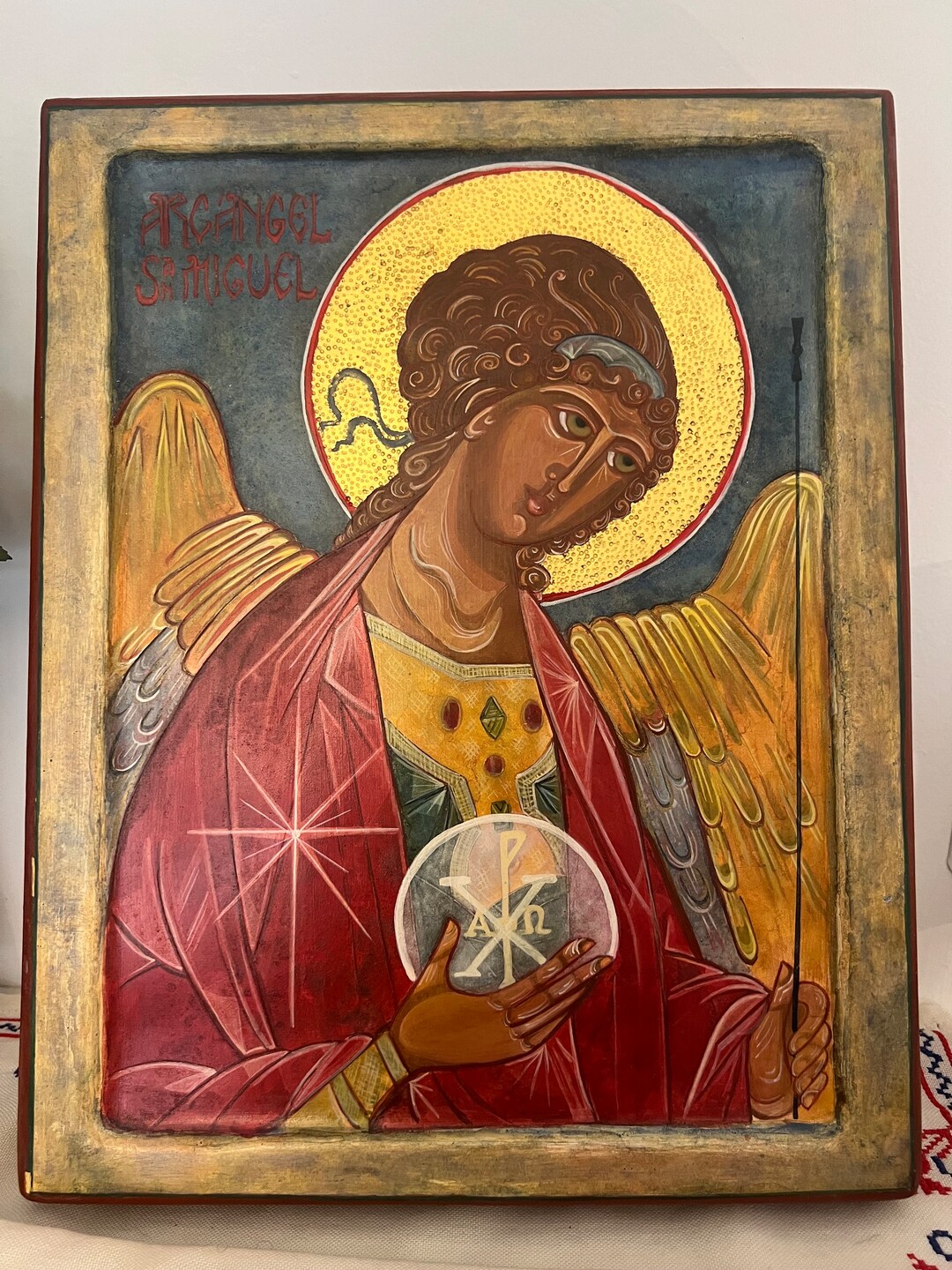 Sacred Defender: Archangel Michael Icon - Etsy