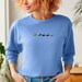 Embroidered Sweatshirt Dinosaurs Sweater Gift Comfy Women's and Men's ...