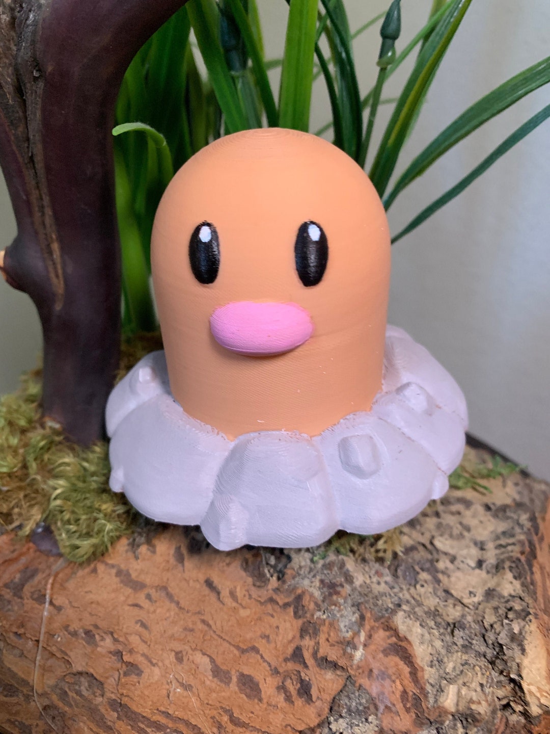 Diglett Desk Figurine Model - Etsy