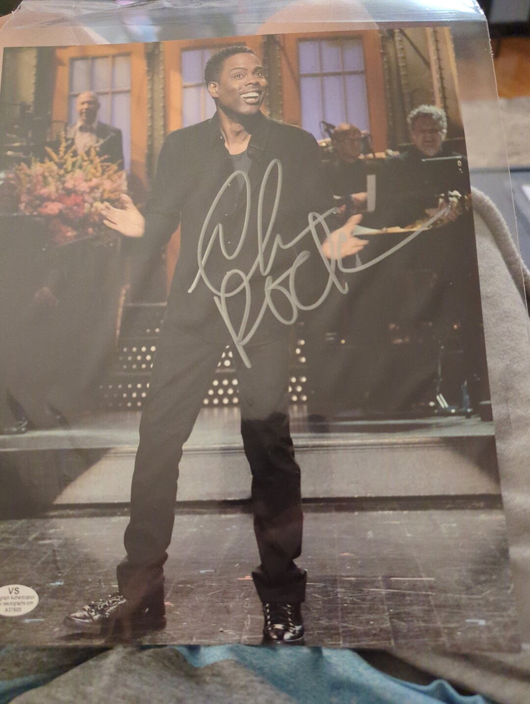 Chris Rock Signed 8x10 SNL Photo W/coa - Etsy