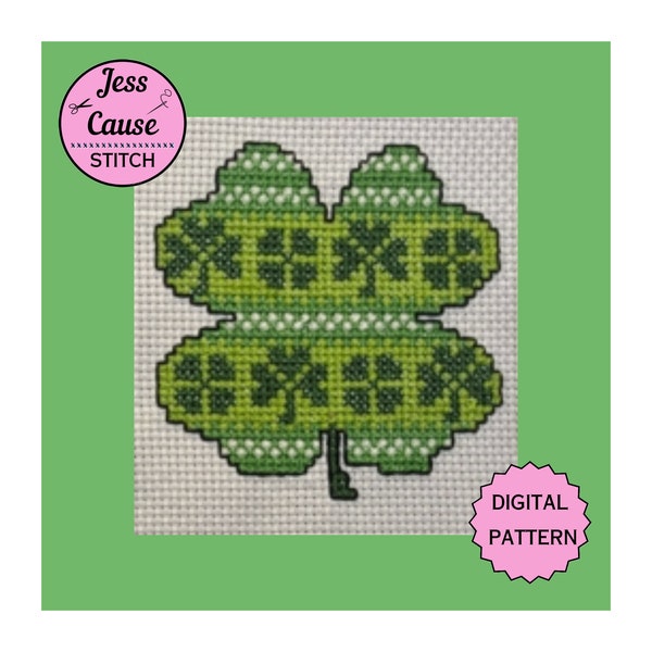 Irish Cross Stitch Pattern - Etsy