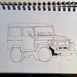 Toyota FJ40 Land Cruiser - Etsy
