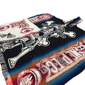 One Piece Poncho, Monkey D. Luffy Anime Poncho, Warm Cozy Hooded Poncho ...