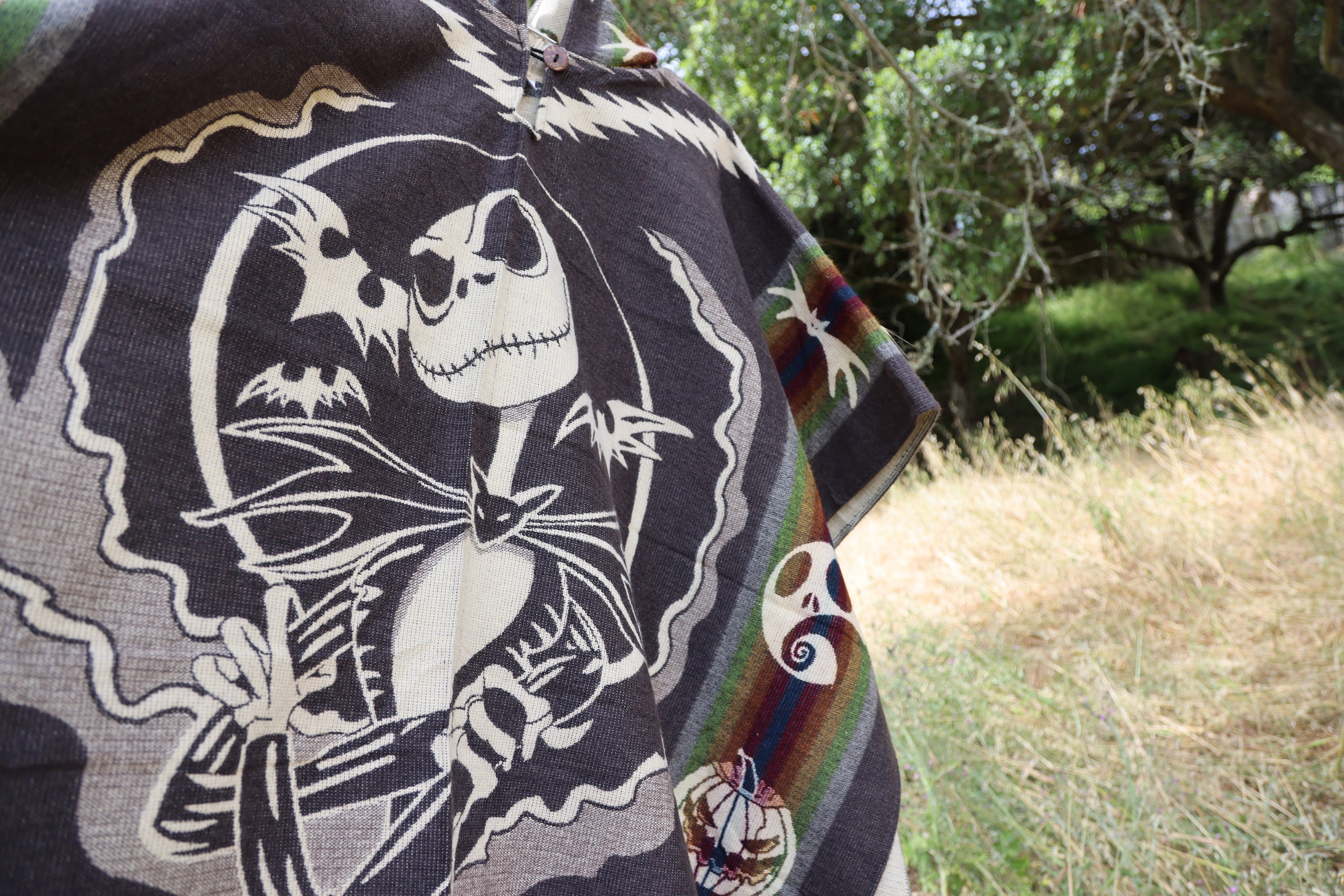 Jack Skellington Poncho, Nightmare Before Christmas Poncho, Jack Poncho ...