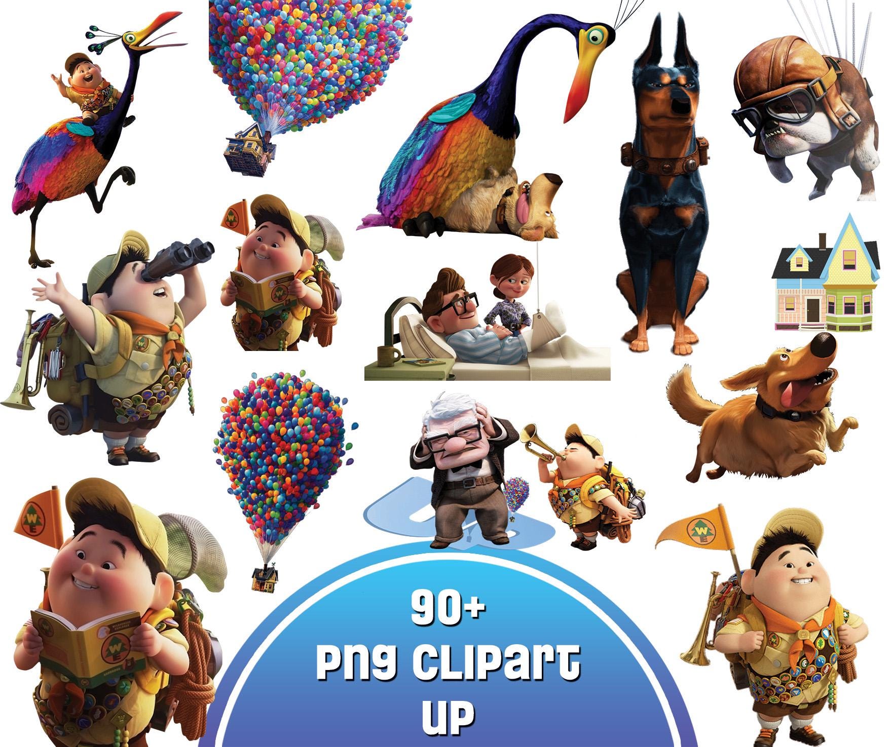 Pixar Up Characters