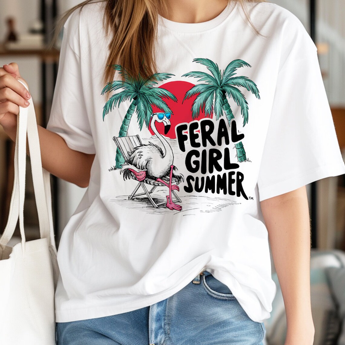 Feral Girl Summer Png Bundle, Feral Png, Summer Png, Funny Summer Png, Summer Girl Png, Raccoon ...