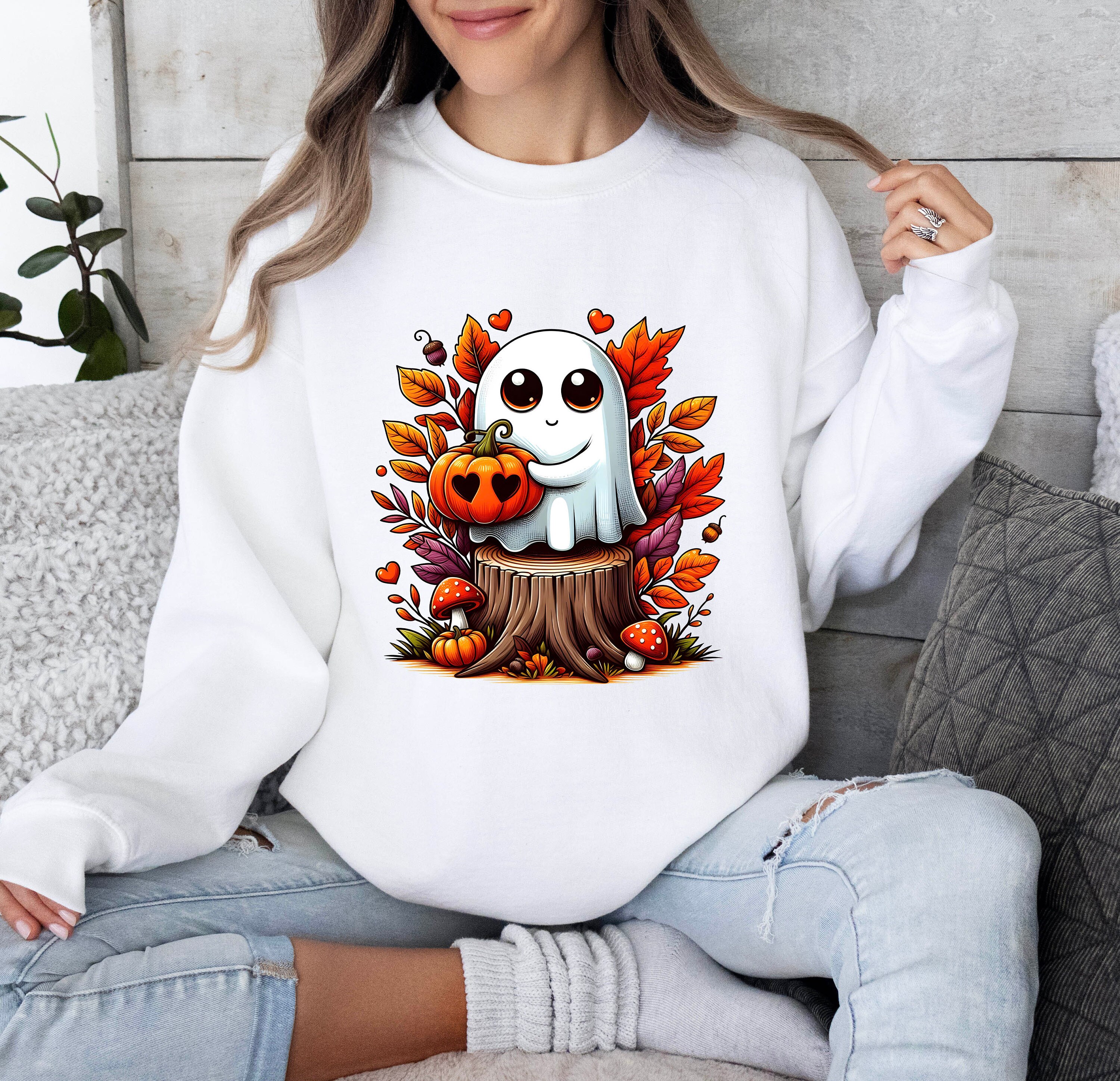 Cute Ghost Png Bundle, Halloween Png, Coffee Png, Bougie Png, Bougie ...