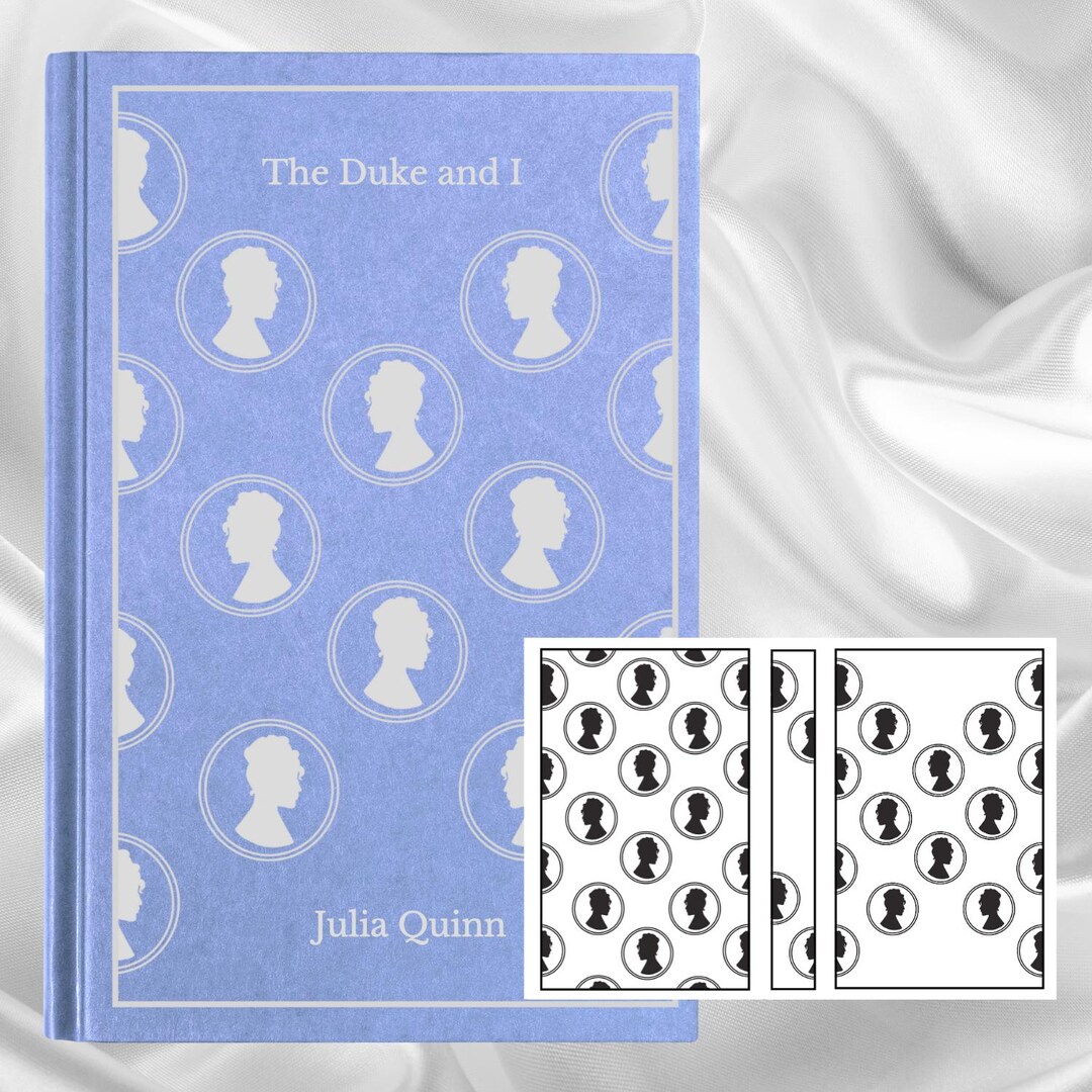 Digital Download: Customizable Book Cover - Regency Design - Etsy