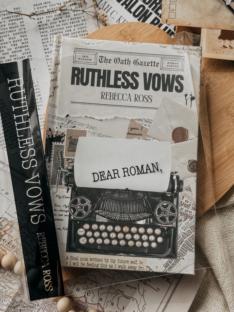 Divine Rivals and Ruthless Vows by Rebecca Ross - Etsy