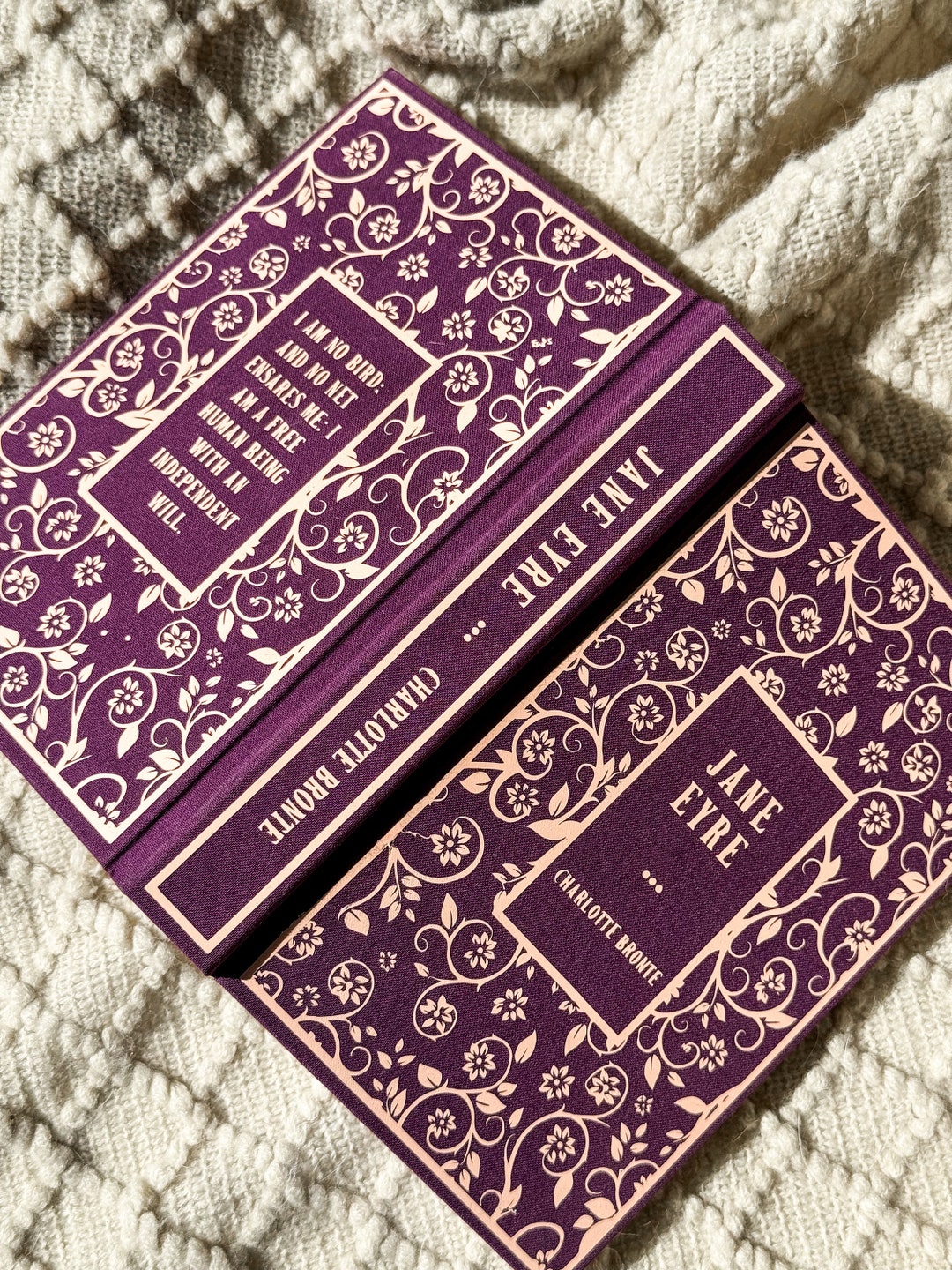 Special Edition Jane Eyre by Charlotte Brontë - Etsy